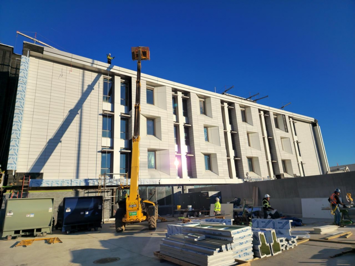 Under Construction: Bard High School - Washington, DC | Cladding Corp